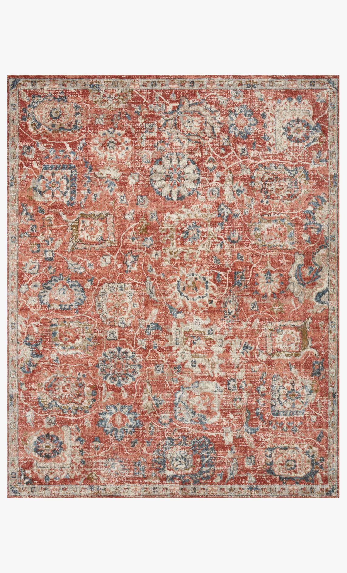 SAB-08 RUST / MULTI & Loloi Rugs