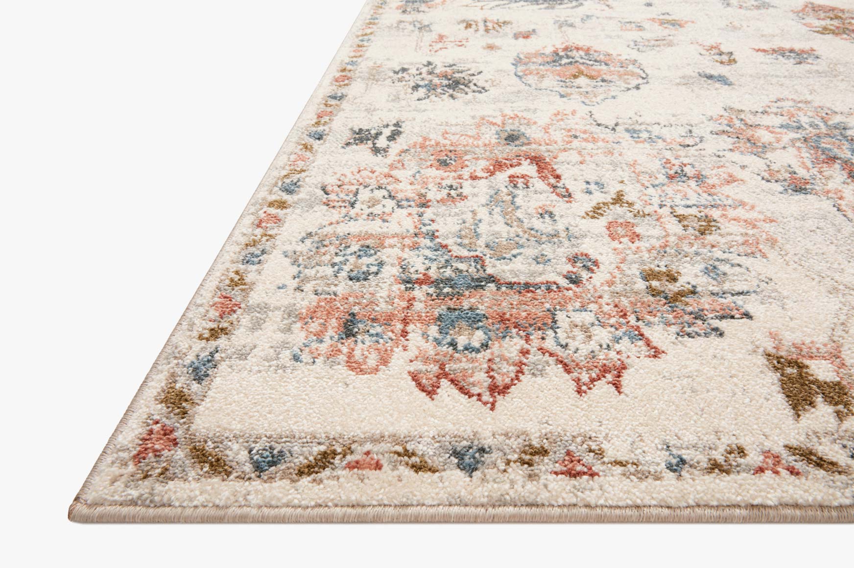 SAB-09 IVORY / MULTI & Loloi Rugs