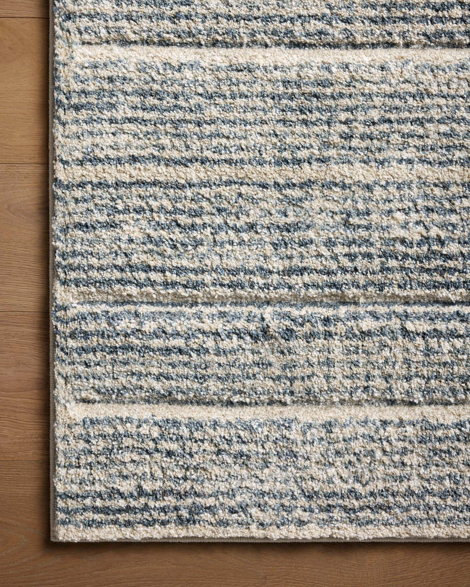 SLA-03 OATMEAL / BLUE & Loloi Rugs