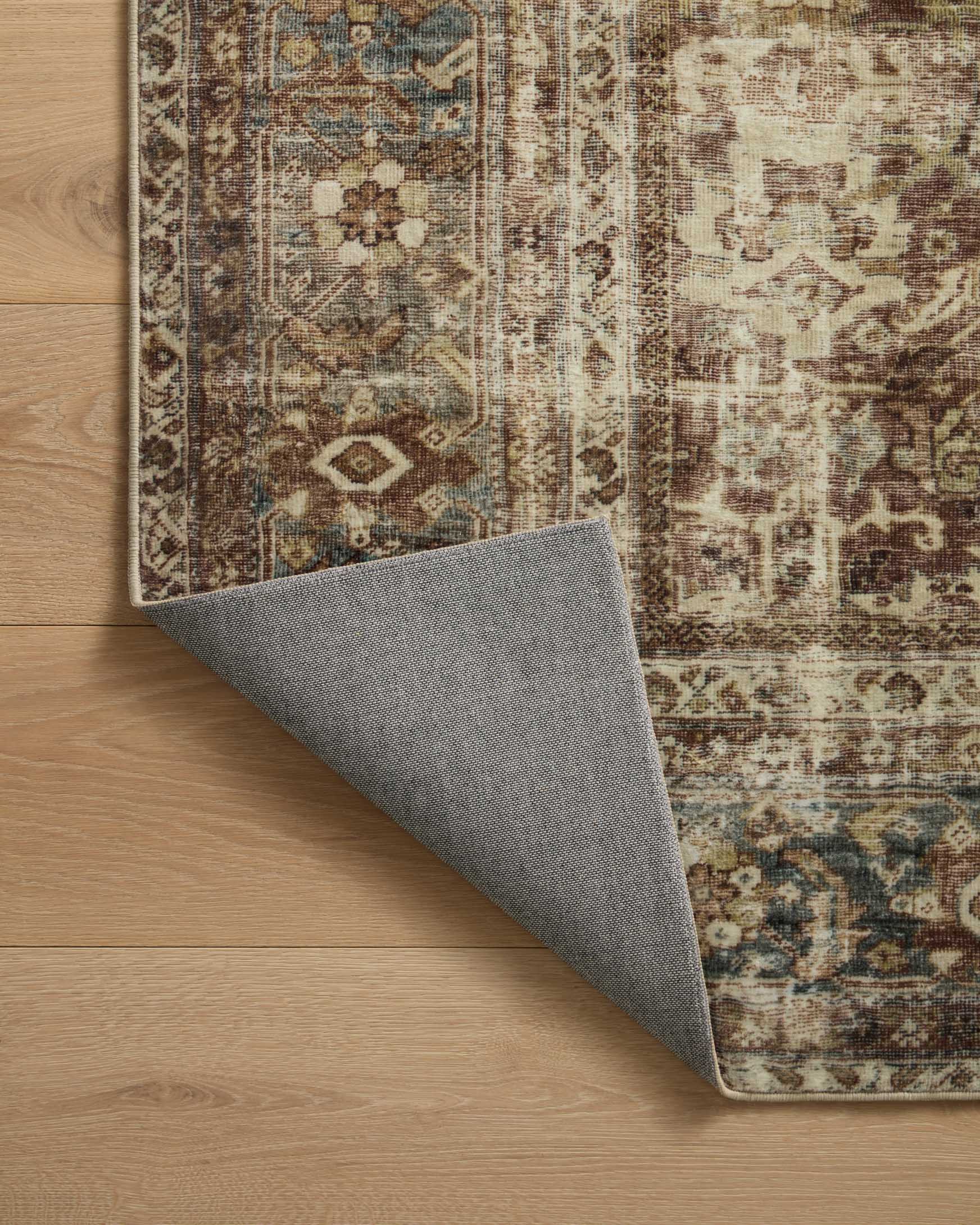 SIN-01 MH RUST / LAGOON & Loloi Rugs