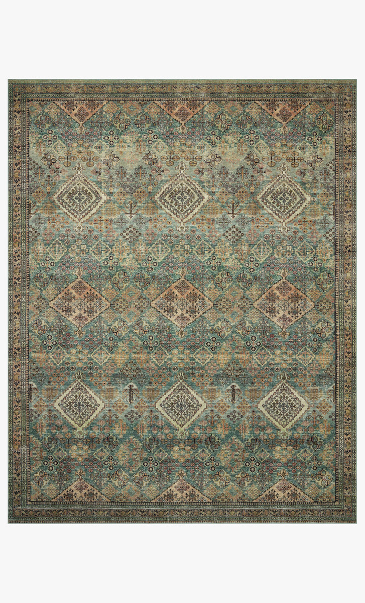 SIN-03 MH TURQUOISE / MULTI & Loloi Rugs