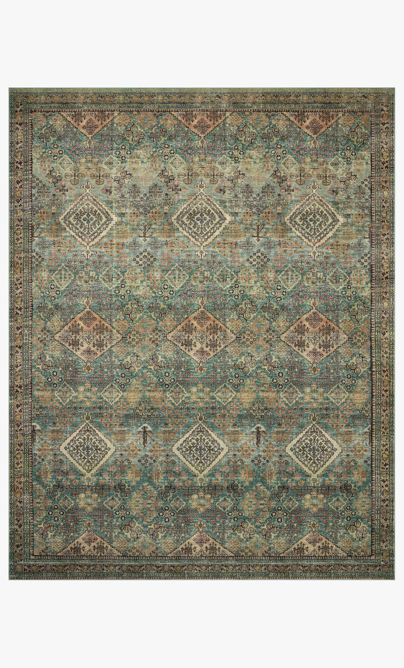SIN-03 MH TURQUOISE / MULTI & Loloi Rugs