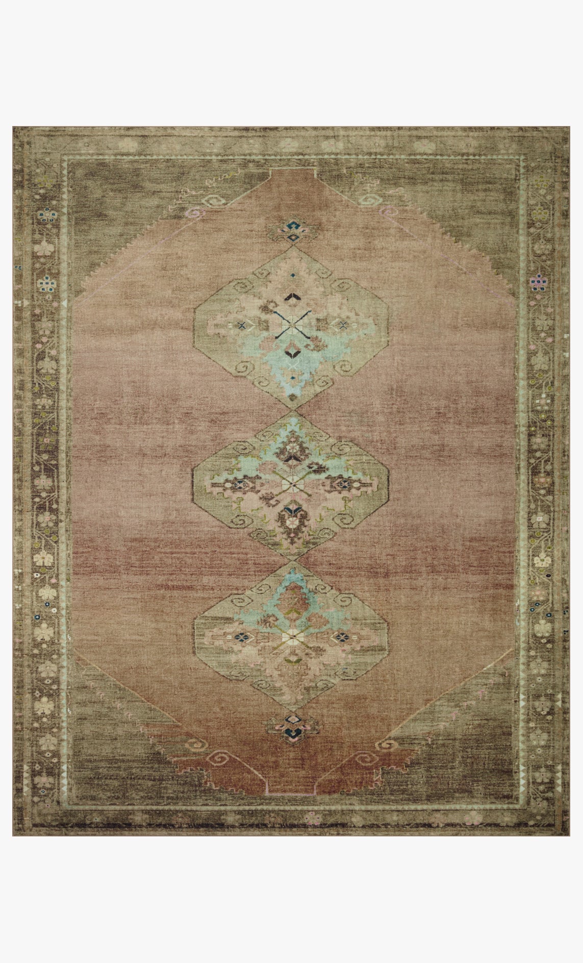 SIN-05 MH JADE / SAND & Loloi Rugs