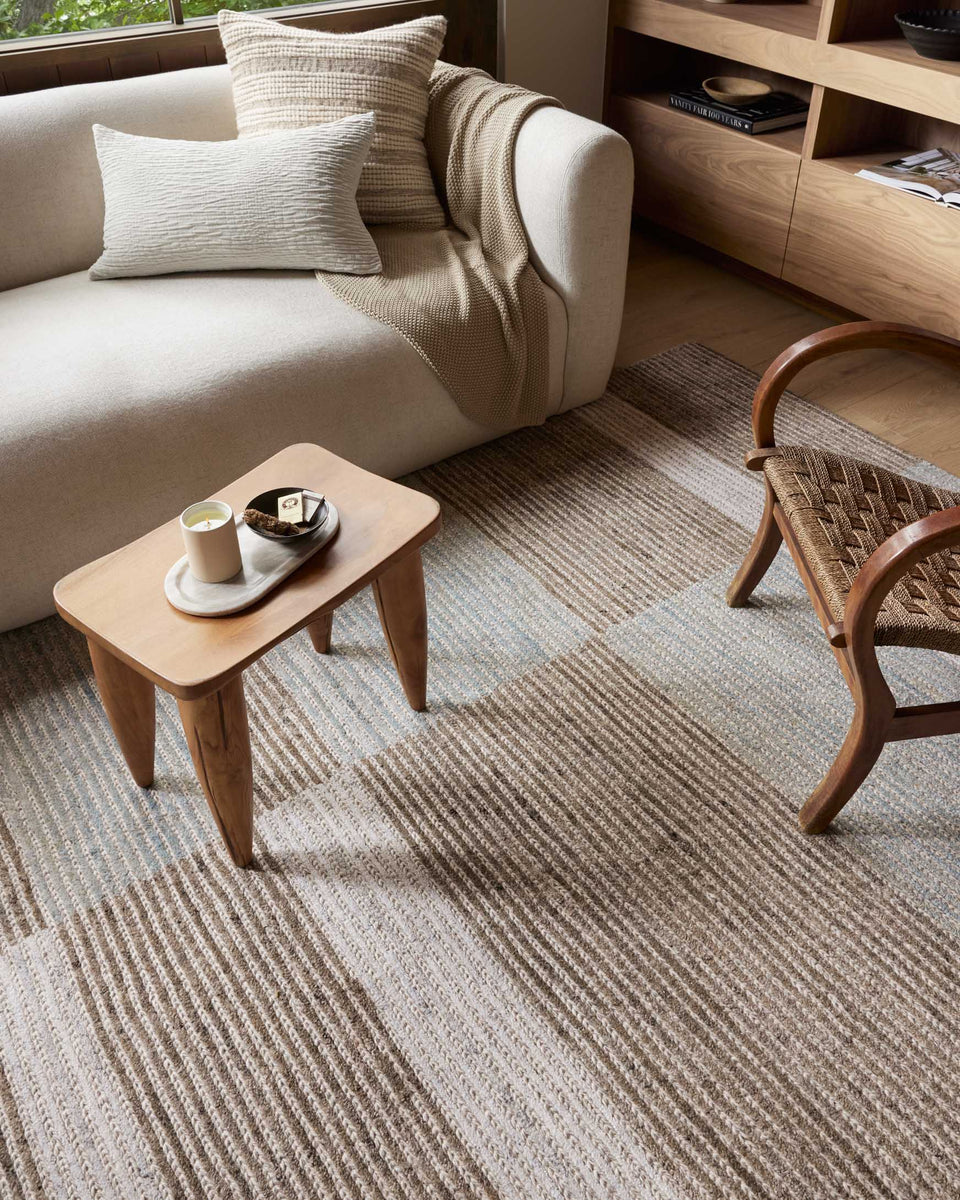 STI-02 TOBACCO / LAGOON & Loloi Rugs