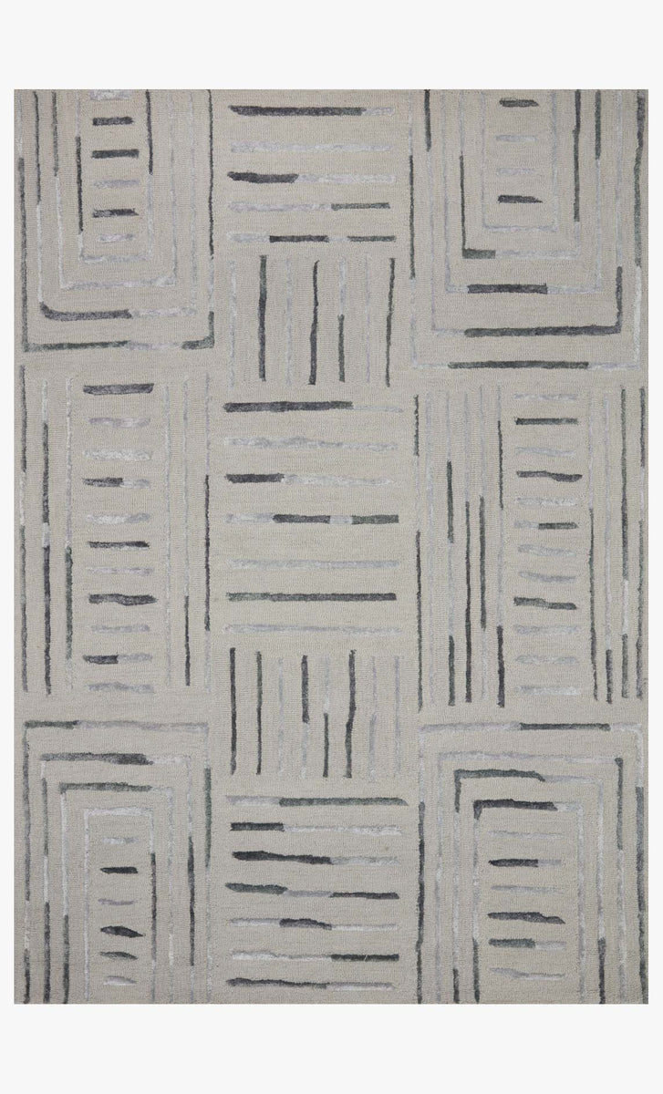 VER-02 SILVER / SLATE & Loloi Rugs