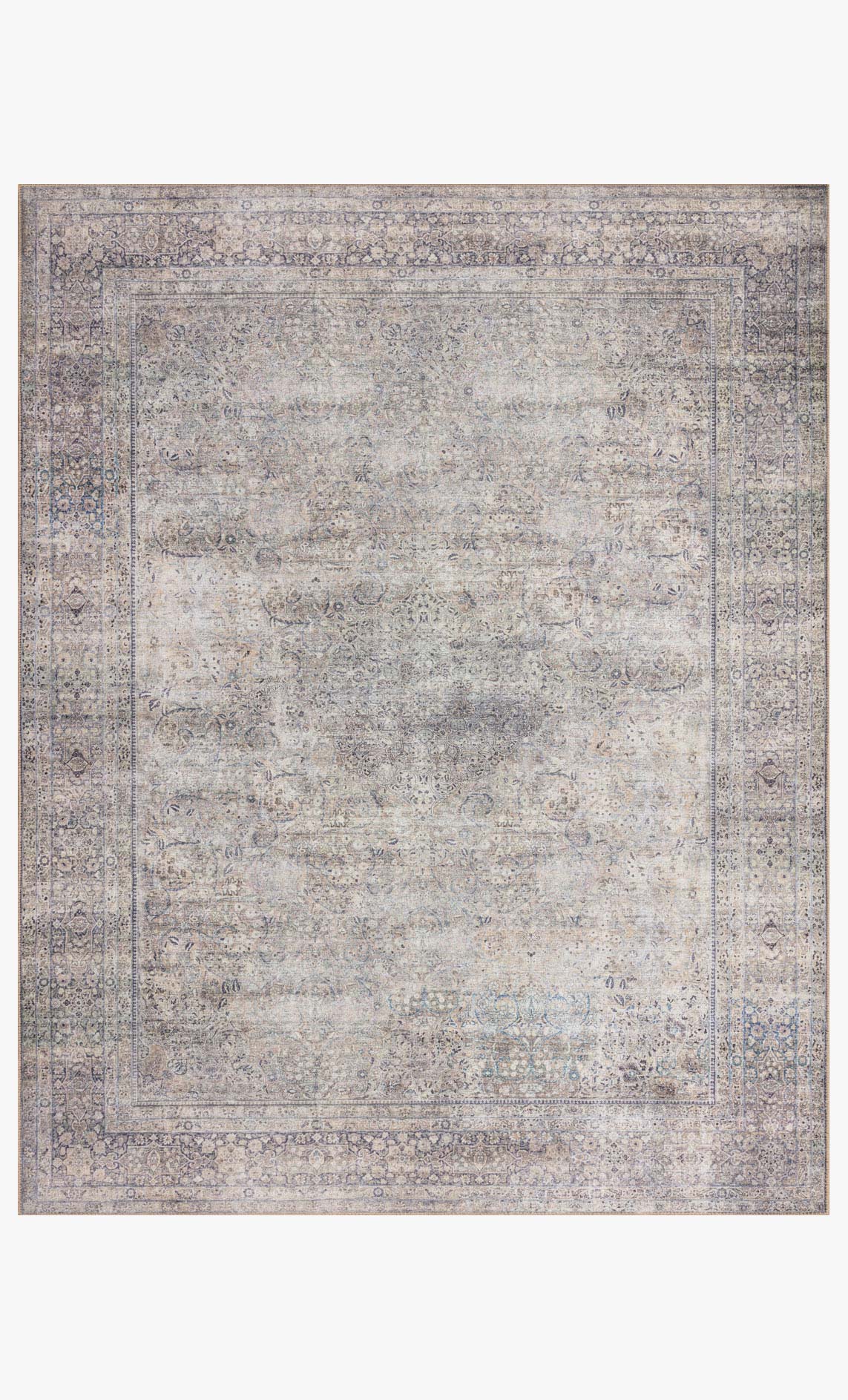 WYN-10 OCEAN / SILVER & Loloi Rugs