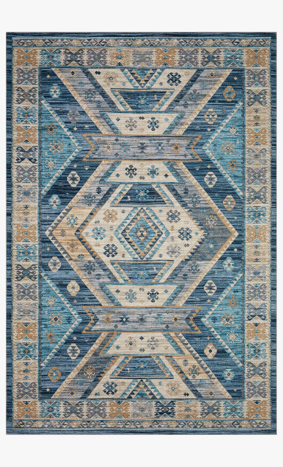 ZIO-05 RED / MULTI & Loloi Rugs